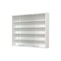 Möbel Kraft Hängevitrine weiß Maße (cm): B: 77 H: 60 T: 10.0 » Möbel Kraft