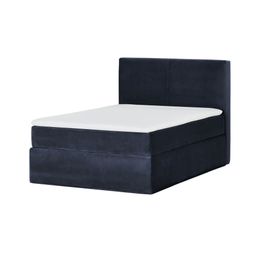 Boxi Boxspringbett 140 x 200 cm Boxi Classic blau Ma&szlig;e (cm): B: 140 H: 125 &raquo; M&ouml;bel Kraft