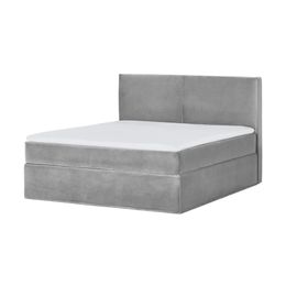 Boxi Boxspringbett 180 x 200 cm Boxi Classic grau Ma&szlig;e (cm): B: 180 H: 125 &raquo; M&ouml;bel Kraft