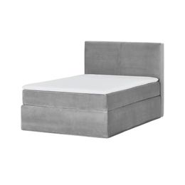 Boxi Boxspringbett 140 x 200 cm Boxi Classic grau Ma&szlig;e (cm): B: 140 H: 125 &raquo; M&ouml;bel Kraft