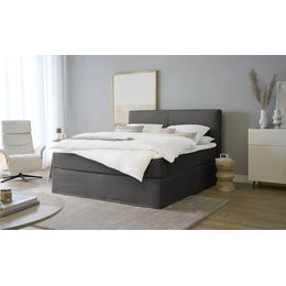 Boxi Boxspringbett Boxi Classic grau Ma&szlig;e (cm): B: 160 H: 125 &raquo; M&ouml;bel Kraft