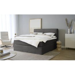 Boxi Boxspringbett Boxi Classic grau Ma&szlig;e (cm): B: 160 H: 125 &raquo; M&ouml;bel Kraft