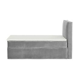 Boxi Boxspringbett 140 x 200 cm Boxi grau Ma&szlig;e (cm): B: 140 H: 125 &raquo; M&ouml;bel Kraft