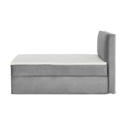 Boxi Boxspringbett 180 x 200 cm Boxi grau Ma&szlig;e (cm): B: 180 H: 125 &raquo; M&ouml;bel Kraft