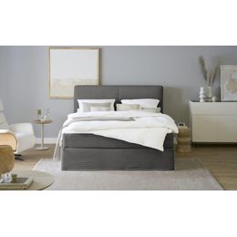 Boxi Boxspringbett Boxi Classic grau Ma&szlig;e (cm): B: 180 H: 125 &raquo; M&ouml;bel Kraft