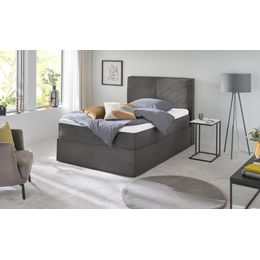 Boxi Boxspringbett Boxi grau Ma&szlig;e (cm): B: 140 H: 125 &raquo; M&ouml;bel Kraft