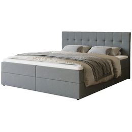M&ouml;bel Kraft Boxbett mit Stauraum und Topper grau Ma&szlig;e (cm): B: 180 H: 102 &raquo; M&ouml;bel Kraft