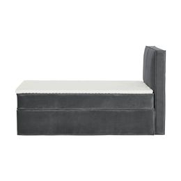 Boxi Boxspringbett 140 x 200 cm Boxi grau Ma&szlig;e (cm): B: 140 H: 125 &raquo; M&ouml;bel Kraft