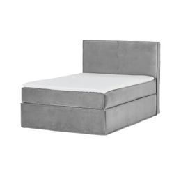Boxi Boxspringbett 140 x 200 cm Boxi grau Ma&szlig;e (cm): B: 140 H: 125 &raquo; M&ouml;bel Kraft