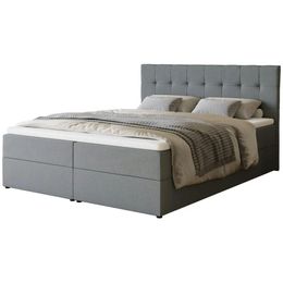 M&ouml;bel Kraft Boxbett mit Stauraum und Topper grau Ma&szlig;e (cm): B: 160 H: 102 &raquo; M&ouml;bel Kraft