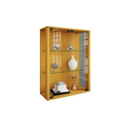 M&ouml;bel Kraft H&auml;ngevitrine holzfarben Ma&szlig;e (cm): B: 60 H: 80 T: 25.0 &raquo; M&ouml;bel Kraft