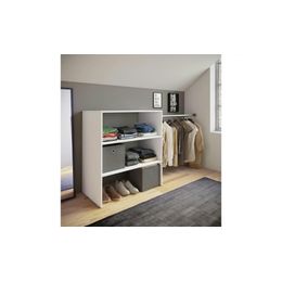 M&ouml;bel Kraft Kompaktgarderobe wei&szlig; Ma&szlig;e (cm): B: 90 H: 100 T: 50.0 &raquo; M&ouml;bel Kraft