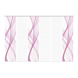 Vision S Schiebevorhang rosa/pink Synthetik Ma&szlig;e (cm): B: 60 H: 260 &raquo; M&ouml;bel Kraft