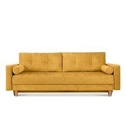 KONSIMO Einzelsofa Eriso gelb Ma&szlig;e (cm): B: 220 H: 80 &raquo; M&ouml;bel Kraft