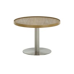 M&ouml;bel Kraft Couchtisch holzfarben Ma&szlig;e (cm): H: 40 &Oslash;: 60.0 &raquo; M&ouml;bel Kraft