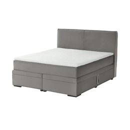 Boxi Boxspringbett mit Bettkasten grau Ma&szlig;e (cm): B: 160 H: 125 &raquo; M&ouml;bel Kraft