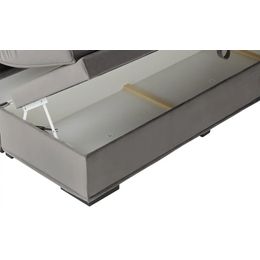 Boxi Boxspringbett mit Bettkasten grau Ma&szlig;e (cm): B: 140 H: 125 &raquo; M&ouml;bel Kraft