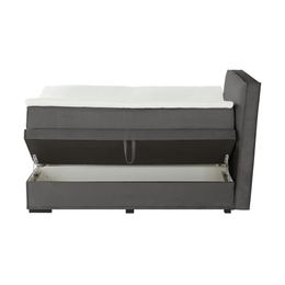 Boxi Boxspringbett mit Bettkasten grau Ma&szlig;e (cm): B: 140 H: 125 &raquo; M&ouml;bel Kraft