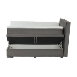 Boxi Boxspringbett mit Bettkasten grau Ma&szlig;e (cm): B: 140 H: 125 &raquo; M&ouml;bel Kraft