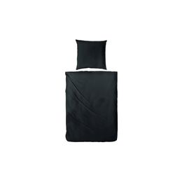 M&ouml;bel Kraft Satin Bettw&auml;sche-Set schwarz Ma&szlig;e (cm): B: 155 H: 1 &raquo; M&ouml;bel Kraft