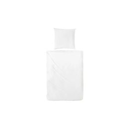 M&ouml;bel Kraft Satin Bettw&auml;sche-Set wei&szlig; Ma&szlig;e (cm): B: 155 H: 1 &raquo; M&ouml;bel Kraft