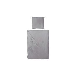 M&ouml;bel Kraft Satin Bettw&auml;sche-Set grau Ma&szlig;e (cm): B: 155 H: 1 &raquo; M&ouml;bel Kraft