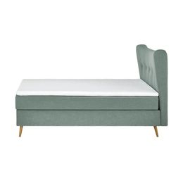 M&ouml;bel Kraft Boxspringbett t&uuml;rkis/petrol Ma&szlig;e (cm): B: 177 H: 122 &raquo; M&ouml;bel Kraft