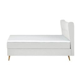 M&ouml;bel Kraft Boxspringbett grau Ma&szlig;e (cm): B: 157 H: 122 &raquo; M&ouml;bel Kraft