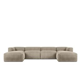 KONSIMO Wohnlandschaft Buffo beige Ma&szlig;e (cm): B: 400 H: 73 &raquo; M&ouml;bel Kraft