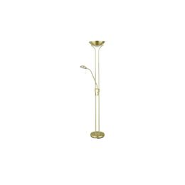 KHG LED-Deckenfluter gold Ma&szlig;e (cm): H: 180 &Oslash;: 25.4 &raquo; M&ouml;bel Kraft