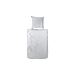 M&ouml;bel Kraft Mako-Satin Bettw&auml;sche-Set grau Ma&szlig;e (cm): B: 240 H: 1 &raquo; M&ouml;bel Kraft