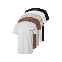 Abercrombie & Fitch Abercrombie & Fitch Shirt male Beige, Brown, Grey, Black, White size XS