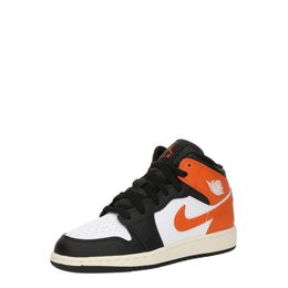 Jordan Sneaker 'AIR Jordan 1' Jungen Gr&ouml;&szlig;e 37.5 orange / schwarz / wei&szlig;