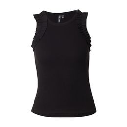Pieces Top 'PCTUBANA' female Black size XS