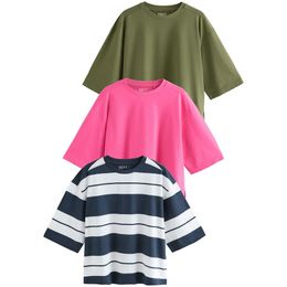 next Shirt female Blue, Green, Pink size L