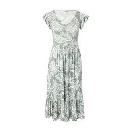 ZABAIONE Kleid 'Gl44adys' Damen Größe 44 pastellgrün / weiß Winterkleid