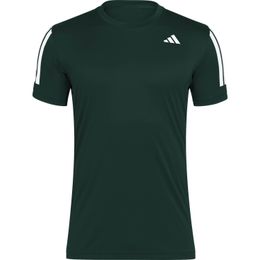Adidas Club 3str Tennisshirt Herren - grün - Gr. S