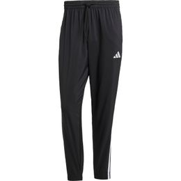 Adidas M 3s Wv Tc Trainingshose Herren - schwarz - Gr. M - Polyester