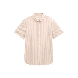 Tom Tailor Denim Button Up Shirt male Orange size M