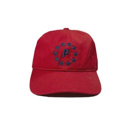 Prohibited Cap 'Stars' male Red size One Size