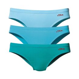 s.Oliver Slip Damen Größe XXS royalblau / hellblau / petrol