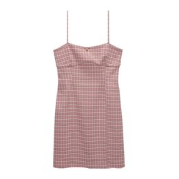 Pull&Bear Pull&bear Kleid Damen Gr&ouml;&szlig;e 40 altrosa / wei&szlig; Sommerkleid
