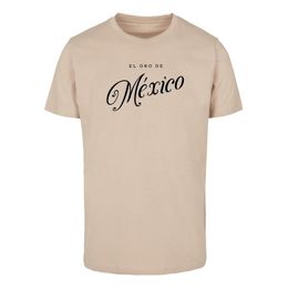 Mister Tee Shirt 'Mexico Salt Sip Lime' male Beige size XXL