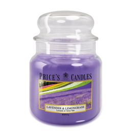 Duftkerze im Bonbonglas Lavender & Lemongrass PRICES