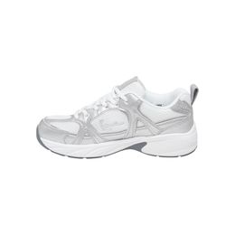 Karl Kani Sneaker 'Prime Runner' Damen Gr&ouml;&szlig;e 37.5 silber / wei&szlig;
