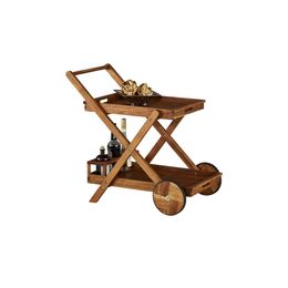 H&ouml;ffner Servierwagen Genua holzfarben Ma&szlig;e (cm): B: 51 H: 76 T: 81.5 &raquo; H&ouml;ffner