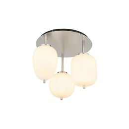 Globo Lighting Pendelleuchte silber Ma&szlig;e (cm): B: 46 H: 36 T: 46.0 &raquo; H&ouml;ffner