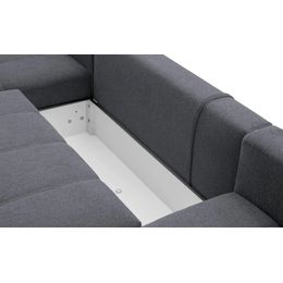 bobb Wohnlandschaft Arissa de Luxe grau Ma&szlig;e (cm): B: 353 H: 84 T: 215.0 &raquo; H&ouml;ffner