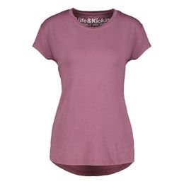 ALIFE & KICKIN Rundhalsshirt &raquo;Damen MimmyAK A&laquo; mulberry L L Absolut Kombistark - das T-Shirt MimmyAK A von alife and kickin