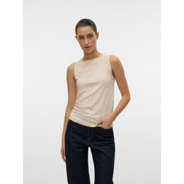 Véro Moda VERO MODA Tanktop »VMMAGGIE BOATNECK TANK TOP VMA NOOS« Bone White M M Tank-Top von Vero Moda